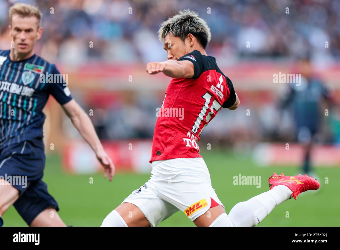 Tokyo, Japan. 4th Nov, 2023. Takahiro Akimoto (Reds) Football/Soccer : 2023 J. League YBC Levain ...