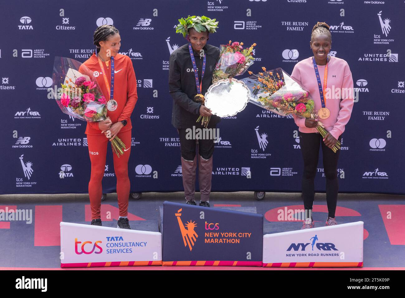 Winners of TCS New York City marathon in open women's division ...