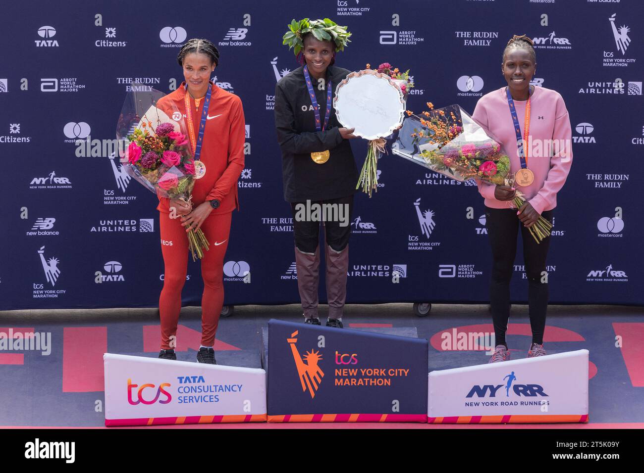 Winners of TCS New York City marathon in open women's division ...
