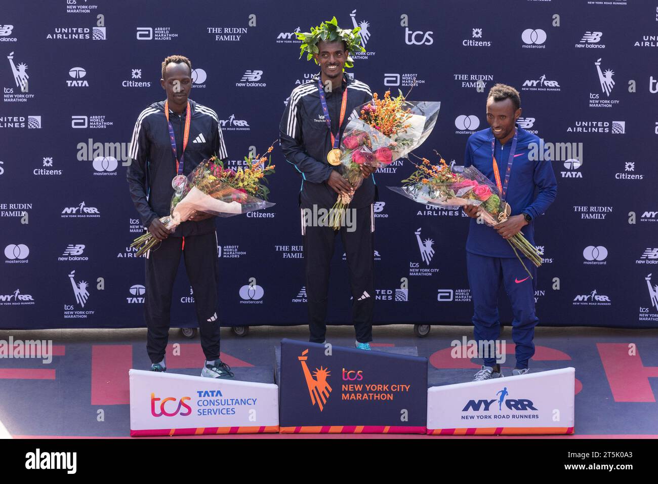 Winners of TCS New York City marathon in open men's division Albert ...