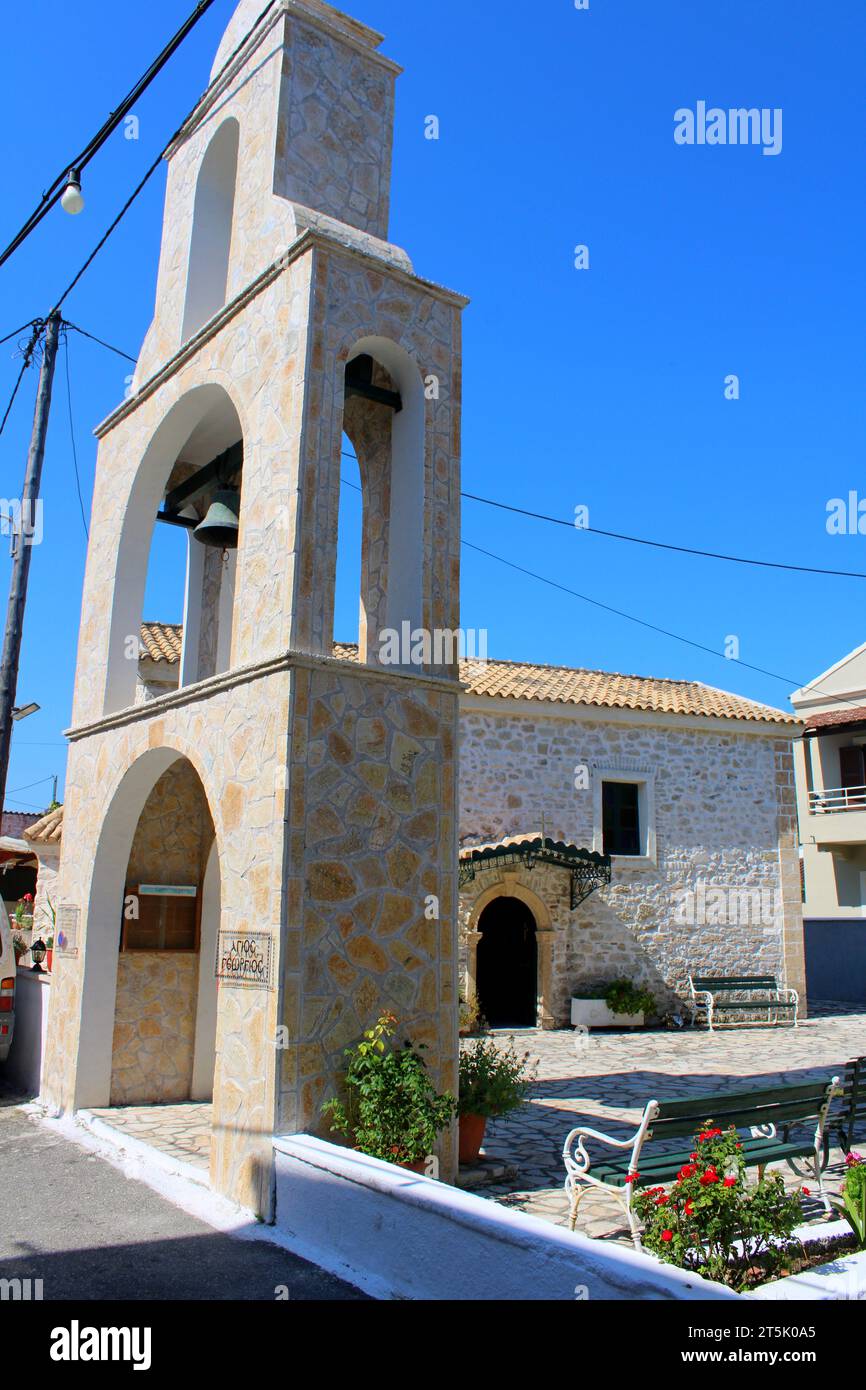 St Georges Church, Roda, Corfu, Greece Stock Photo - Alamy