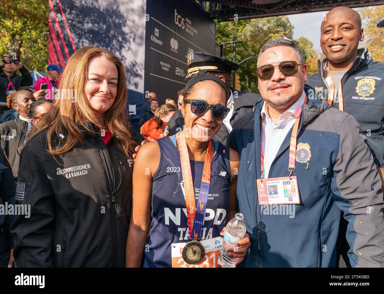 New York, USA. 05th Nov, 2023. FDNY Commissioner Laura Kavanagh, First ...