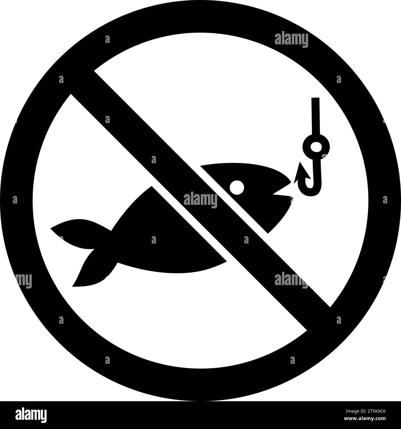 No fishing or crabbing Black and White Stock Photos & Images - Alamy