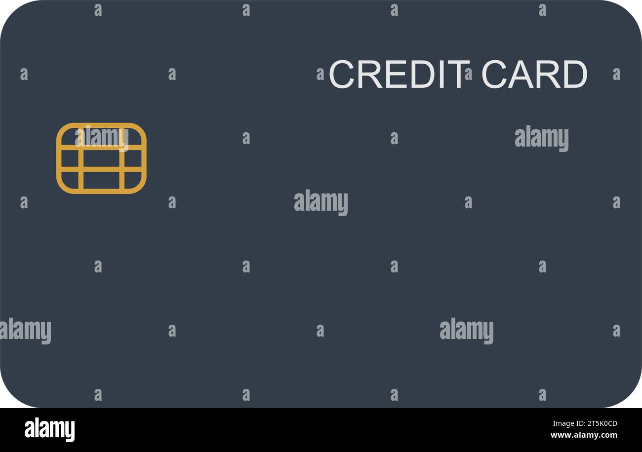 Credit card blank template in vector Stock Vector Image & Art - Alamy