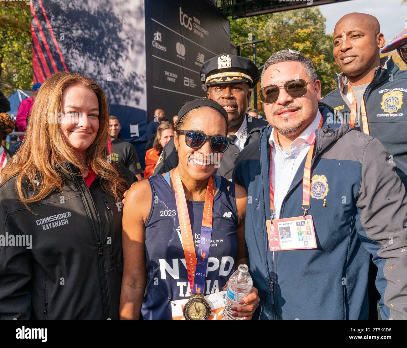 New York, USA. 05th Nov, 2023. FDNY Commissioner Laura Kavanagh, First ...