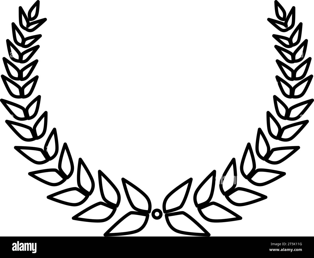 Winners wreath for victory in vector Stock Vector Image & Art - Alamy