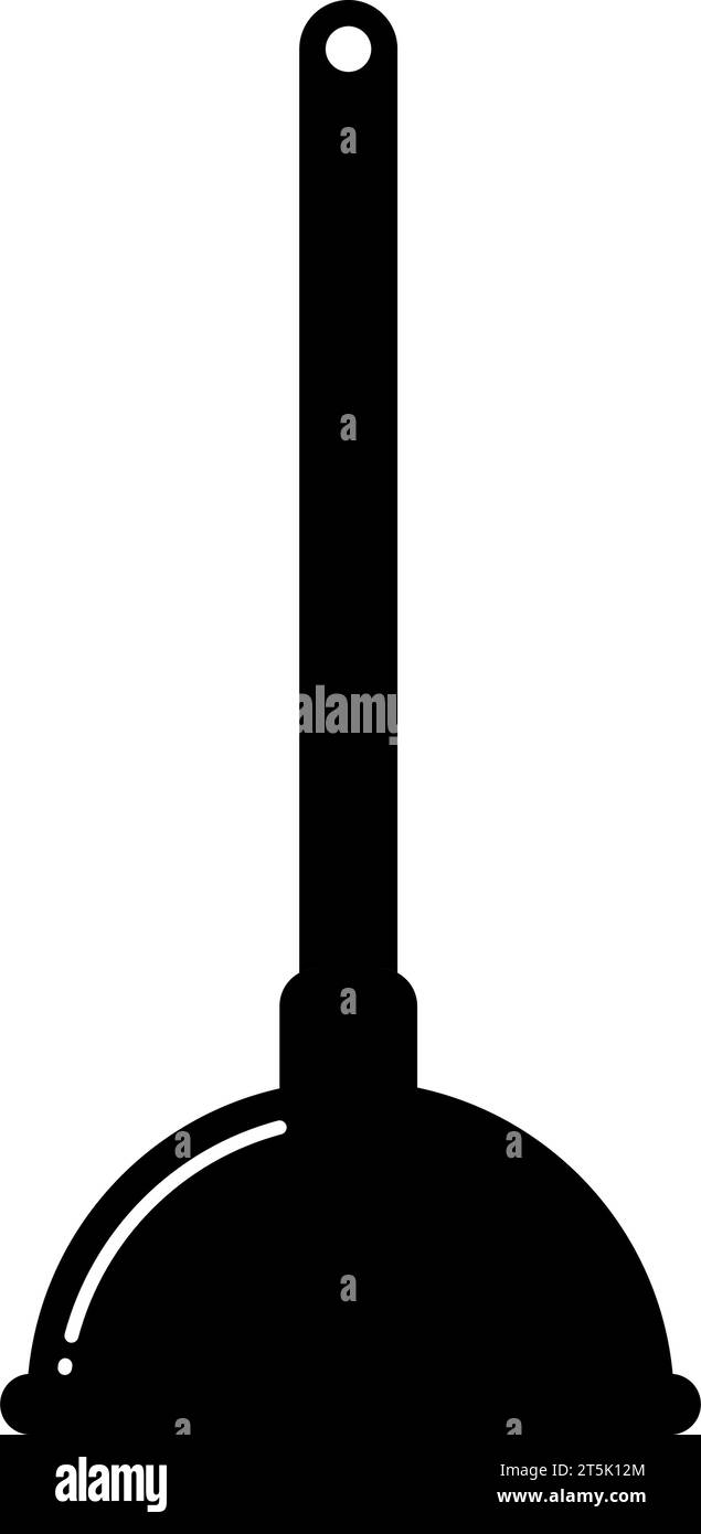 Plumbers plunger icon graphic in vector Stock Vector Image & Art - Alamy