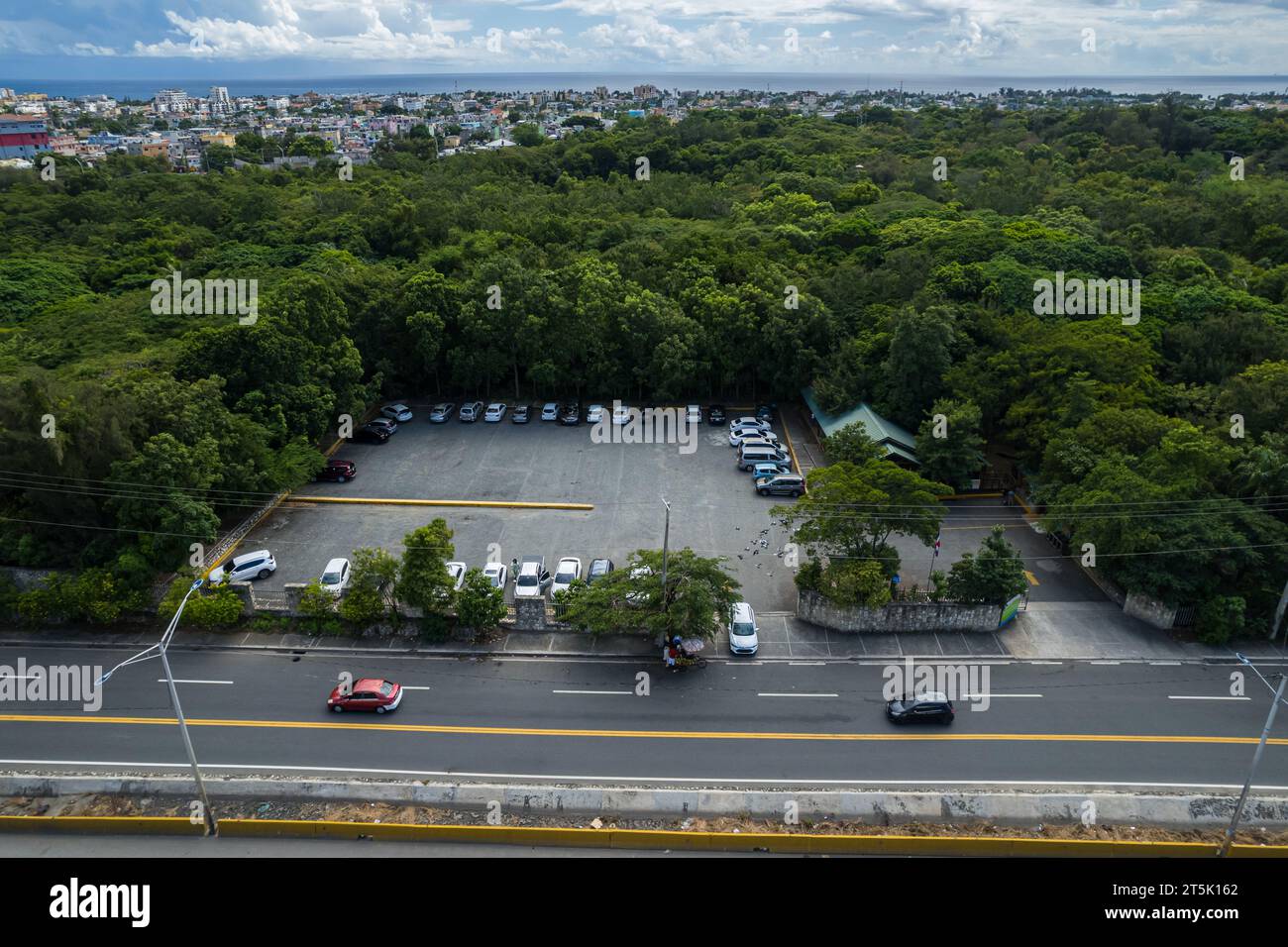 Beautiful view of the The 3 Eyes National Park in Santo Domingo ...