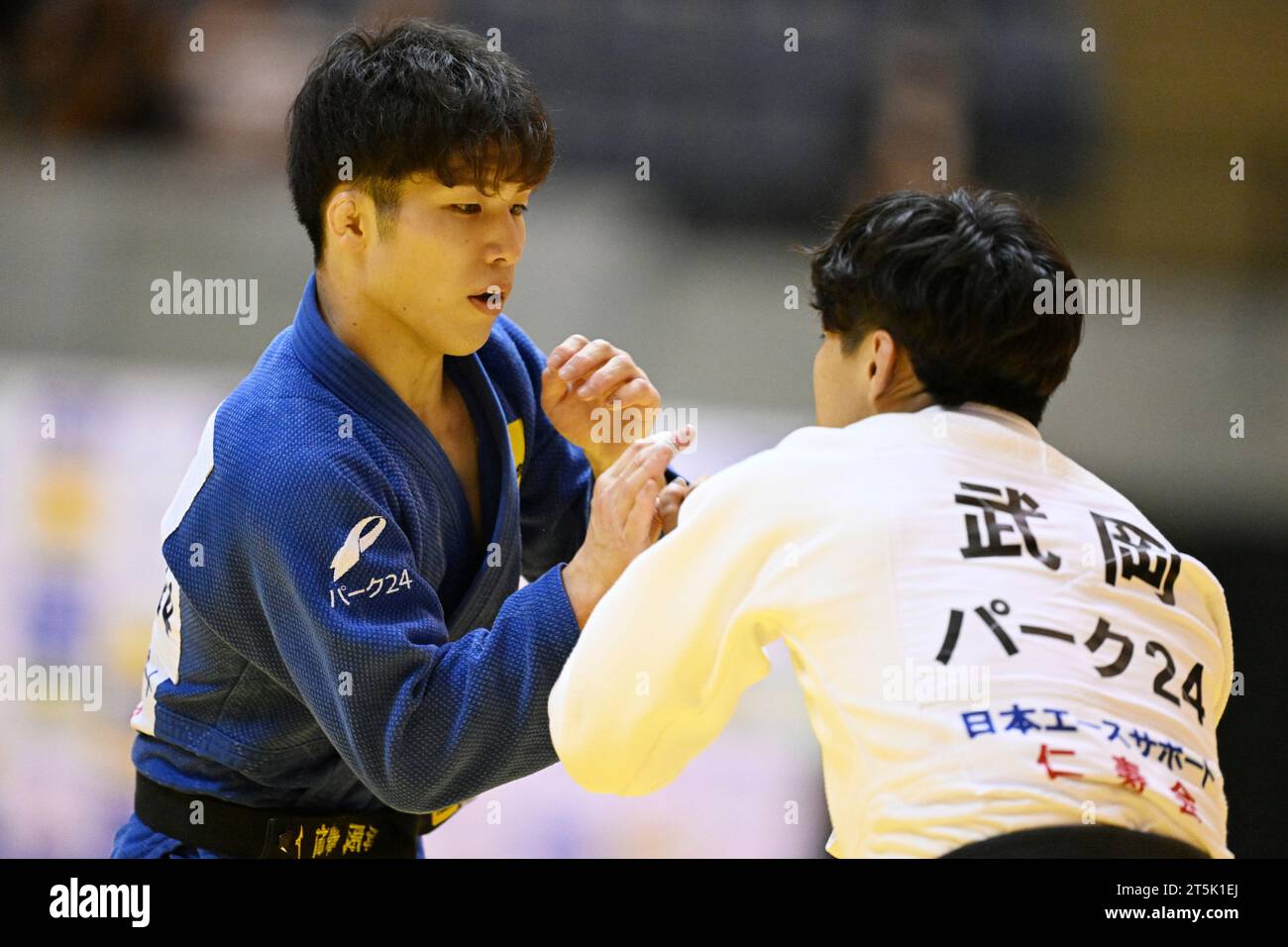 Chiba Port Arena, Chiba, Japan. 5th Nov, 2023. (L-R) Taiko Fujisaka ...