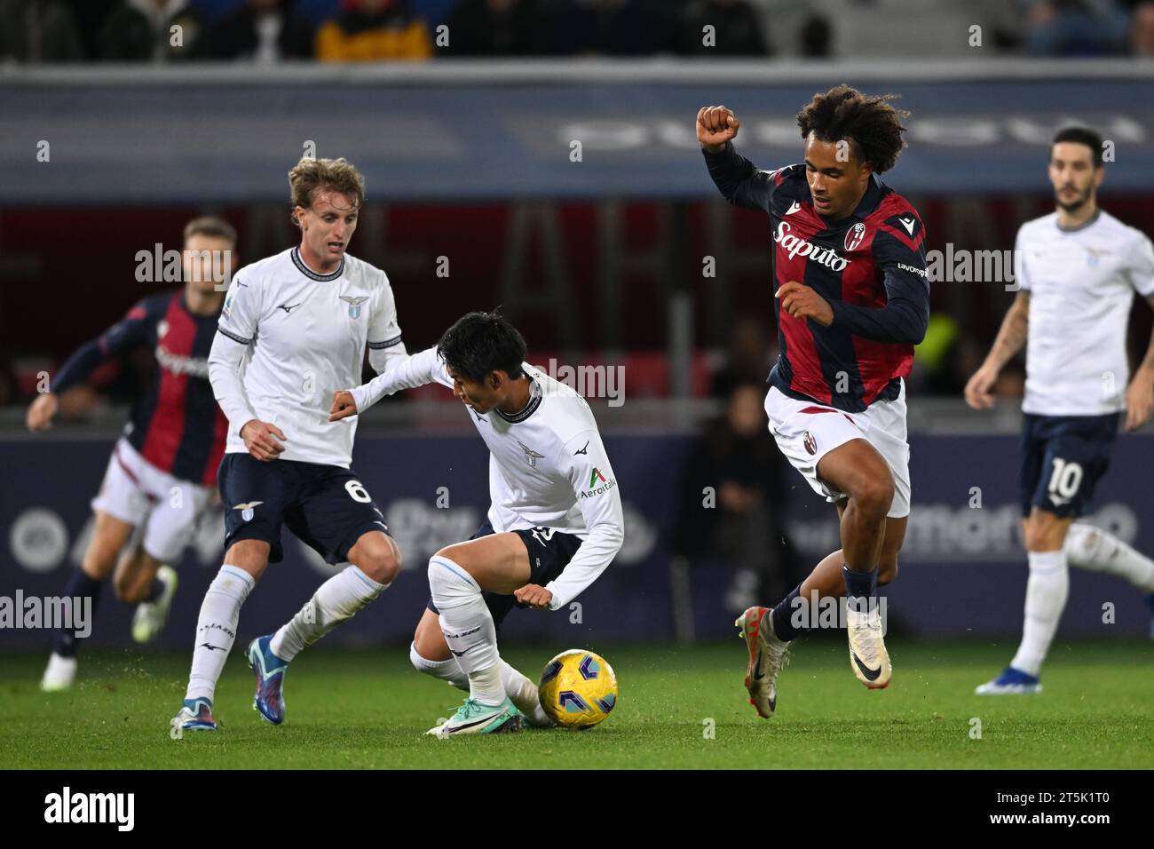 Nicolo Rovella (Lazio)Daichi Kamada (Lazio)Joshua Zirkzee (Bologna ...
