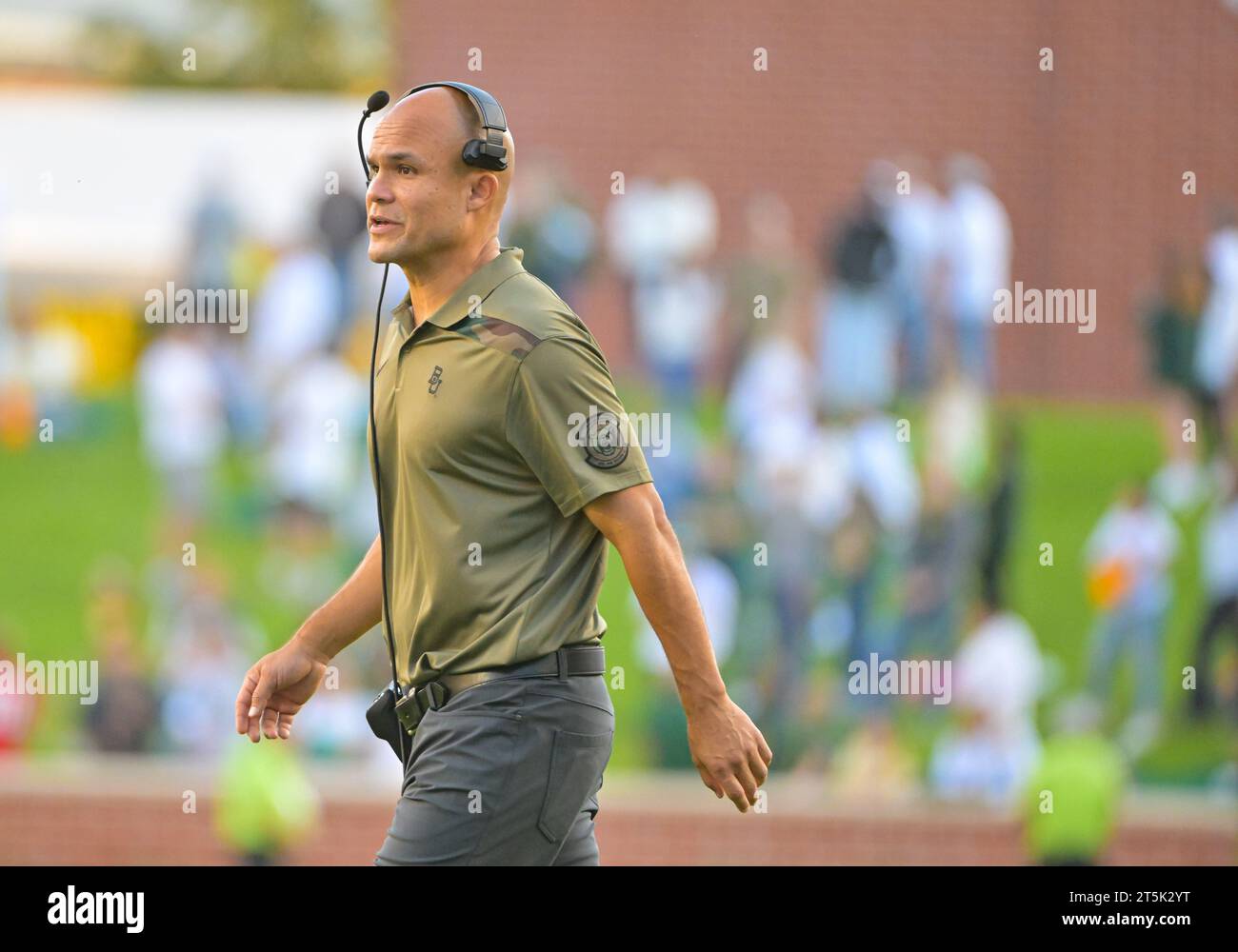 Waco, Texas, USA. 4th Nov, 2023. Baylor Bears head coach Dave Aranda ...