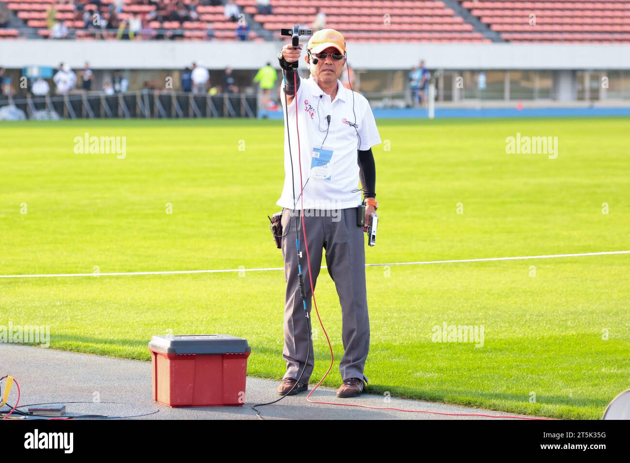 Tokyo, Japan. 5th Nov, 2023. Starter Athletics : The 20th Japan Deaf ...