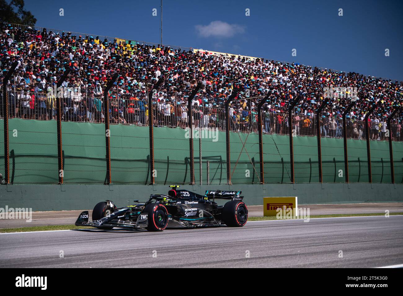SAO PAULO, Brazil. 5th Nov, 2023. Lewis Hamilton, GBR, during the GP DO ...