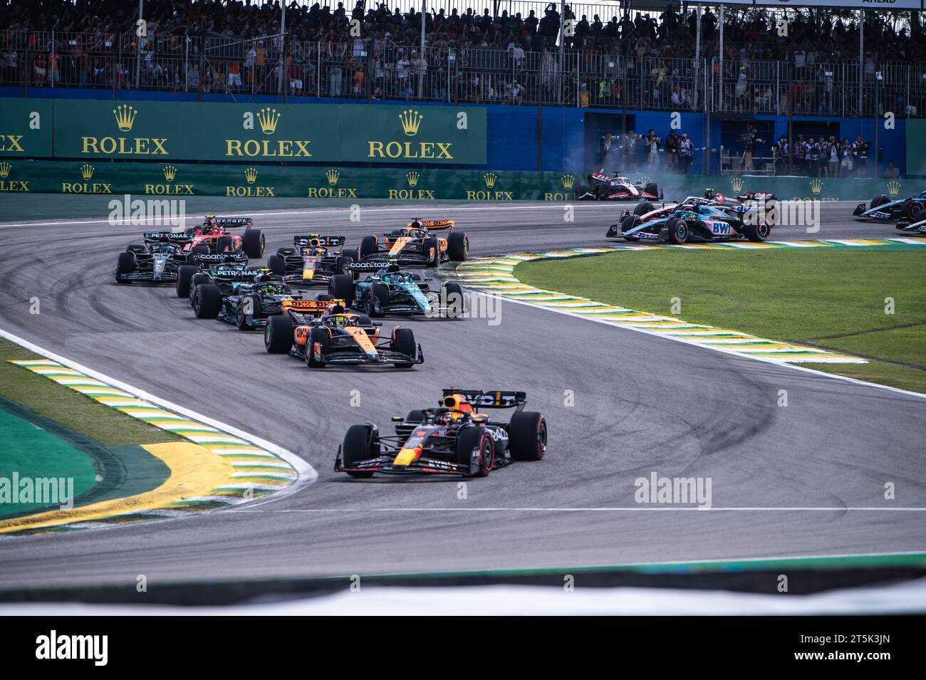 F1 brazil gp start hi-res stock photography and images - Alamy