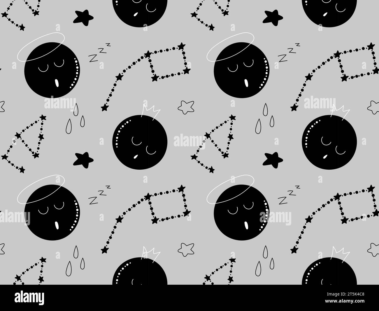 Night sky pattern Black and White Stock Photos & Images - Alamy