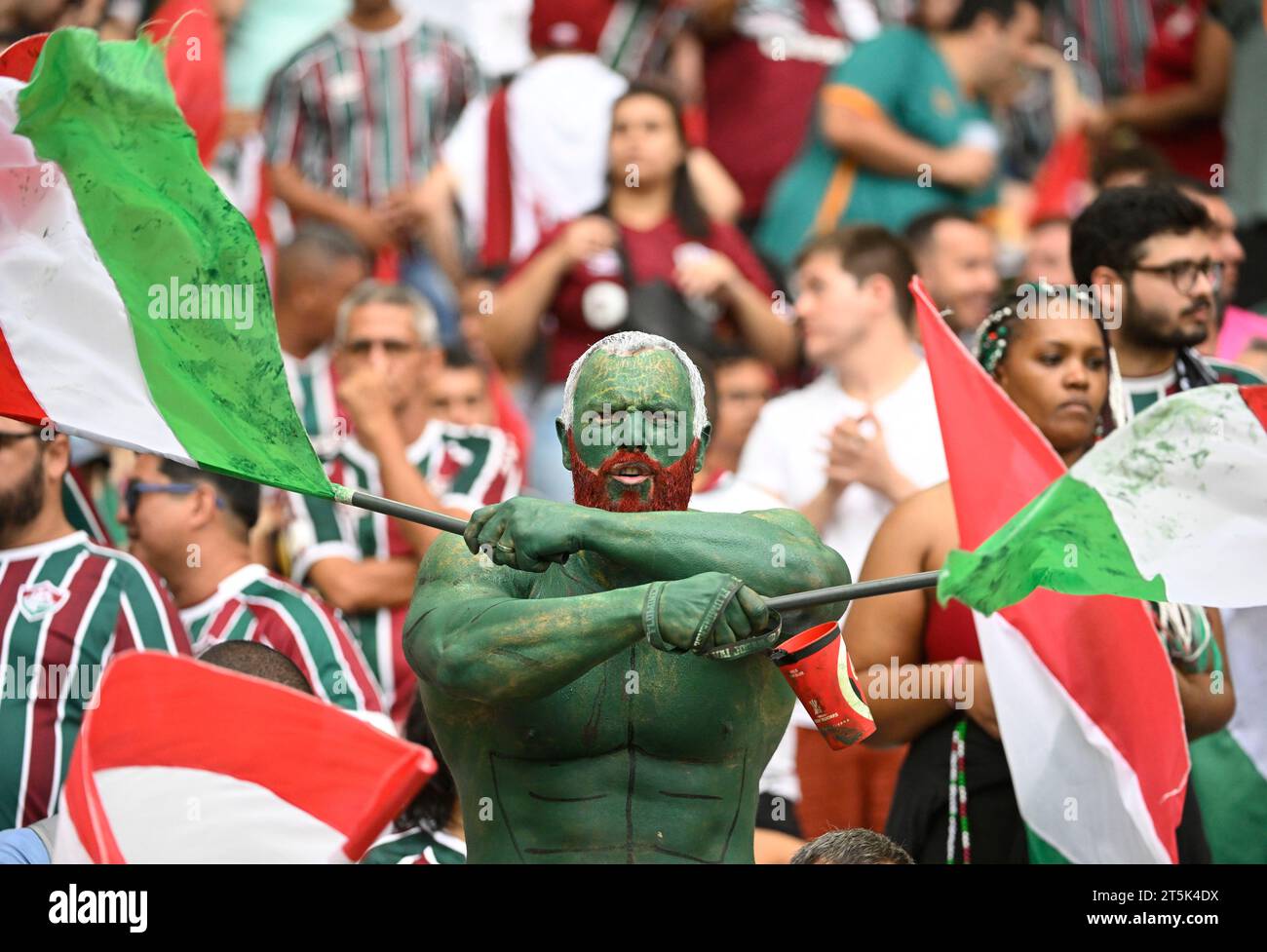 Rio de Janeiro-Brazil,04-11-2023 Fluminense celebrates the title of ...