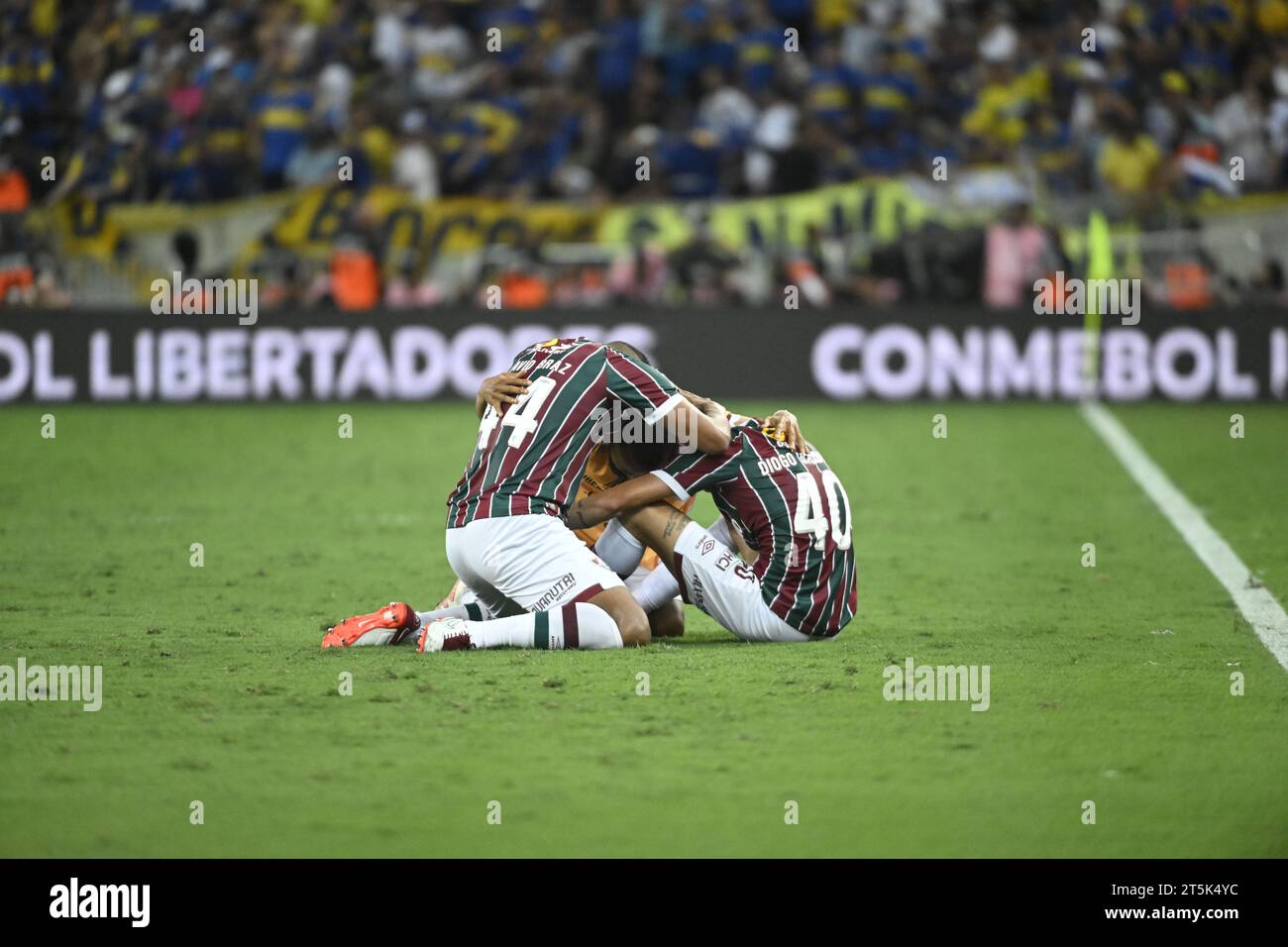 Rio de Janeiro-Brazil,04-11-2023 Fluminense celebrates the title of ...