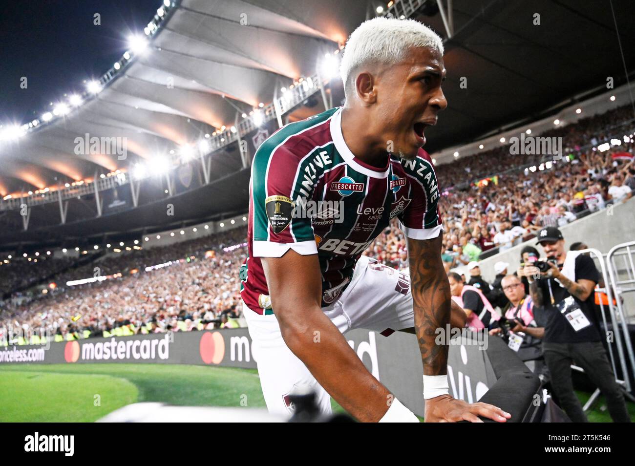Rio de Janeiro-Brazil,04-11-2023 Fluminense celebrates the title of ...