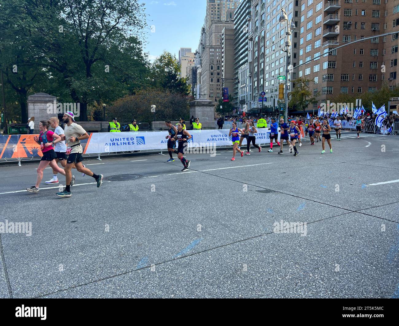 New York City, United States. 5th November, 2023. People are seen ...