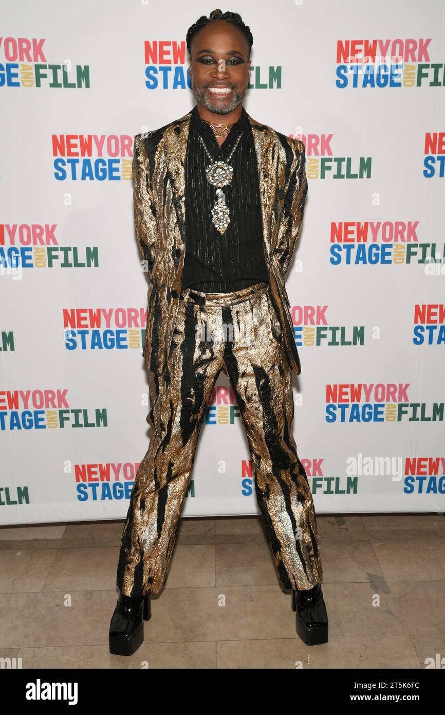 New York, USA. 05th Nov, 2023. Billy Porter attending the New York ...