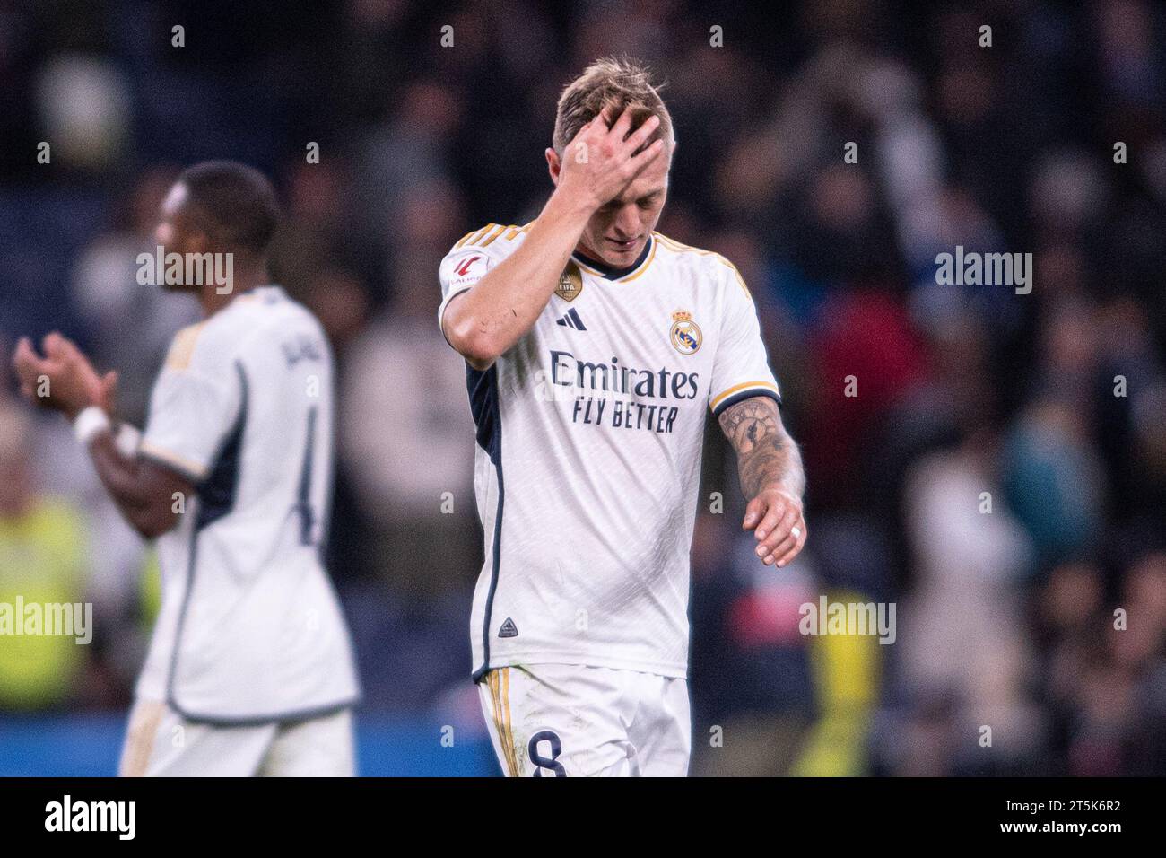 Madrid, Spain. 5th November 2023; Santiago Bernabeu Stadium, Madrid ...