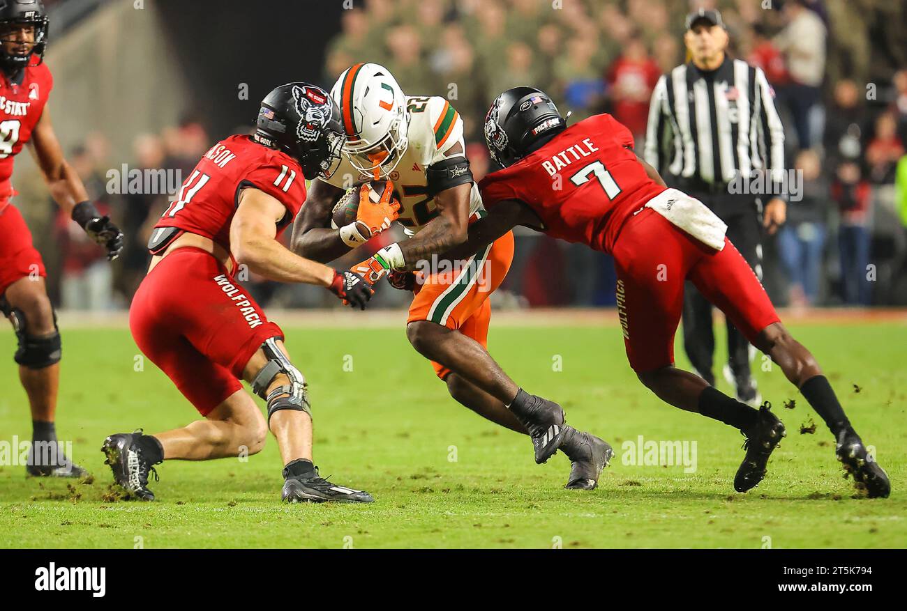 Nc state vs miami 11 jpg hi-res stock photography and images - Alamy