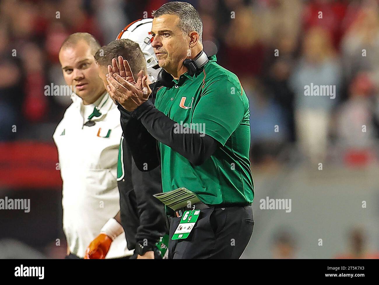 November 4, 2023: Mario Cristobal is the head football coach for the ...