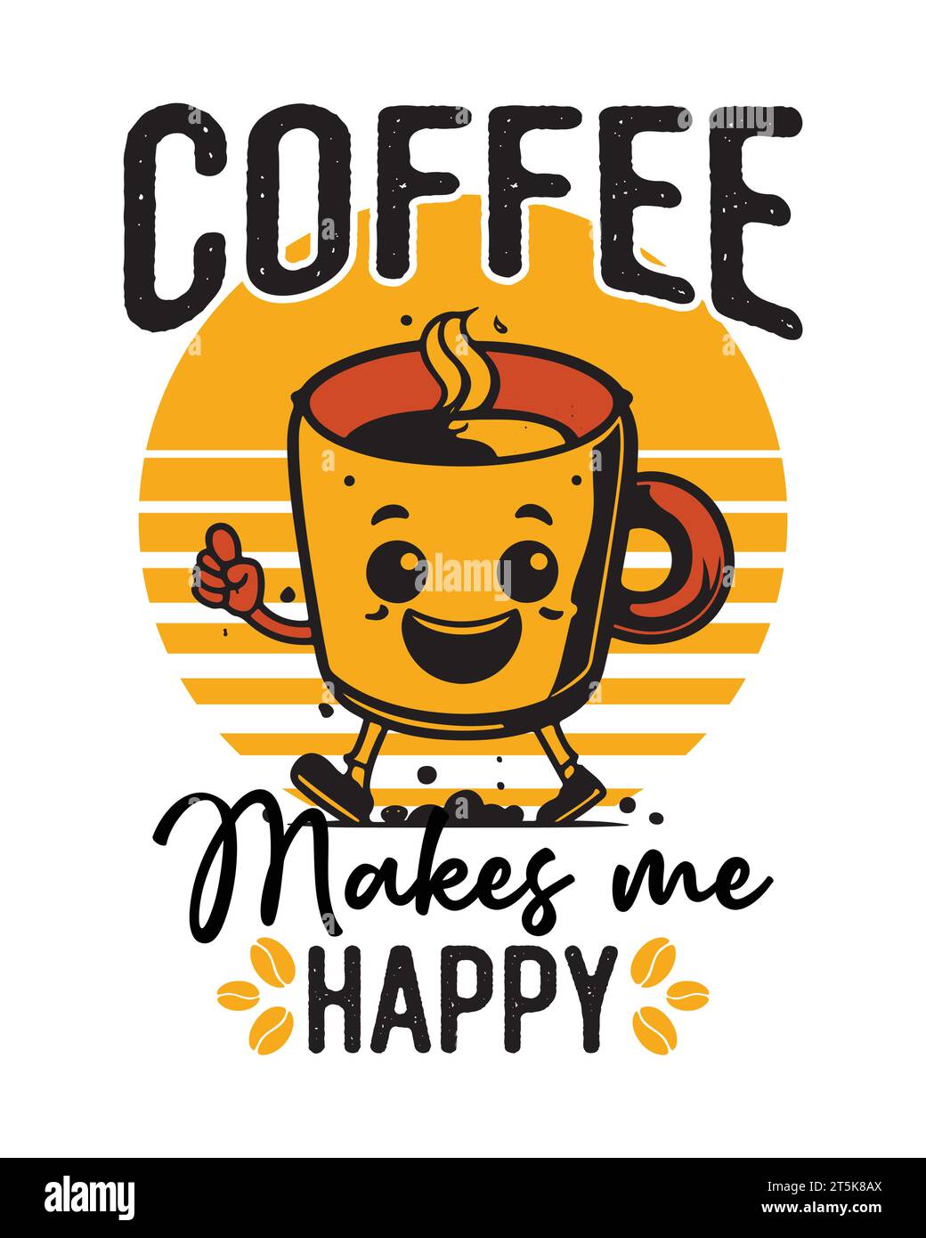 T shirt cup Stock Vector Images - Alamy