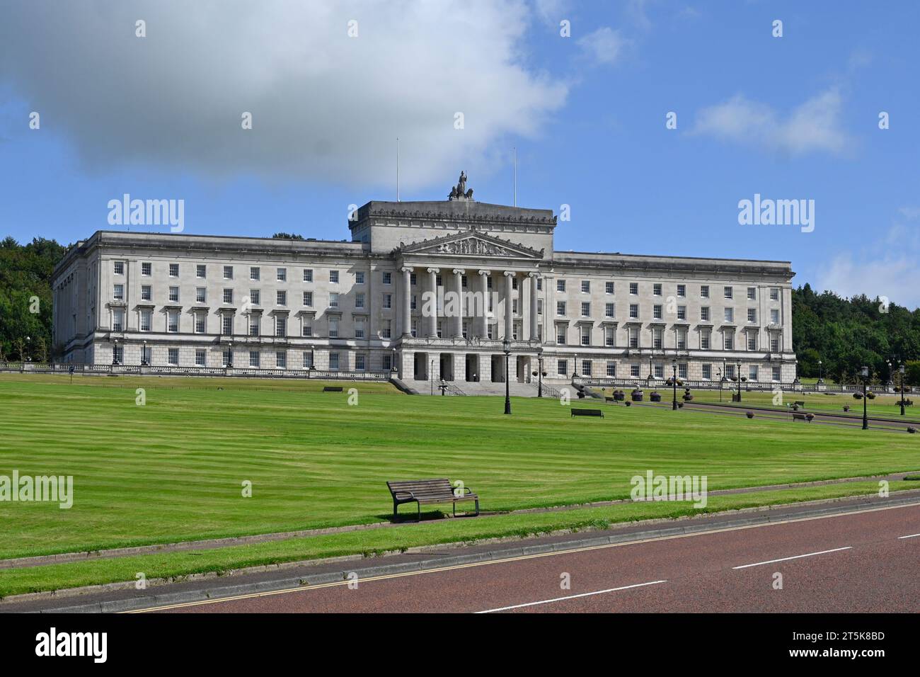 View of the Parliament building on the Stormont Estate Stock Photo - Alamy