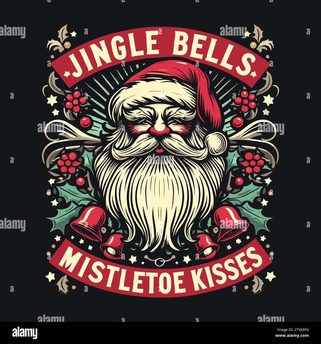Jingle bells t shirt hi-res stock photography and images - Alamy