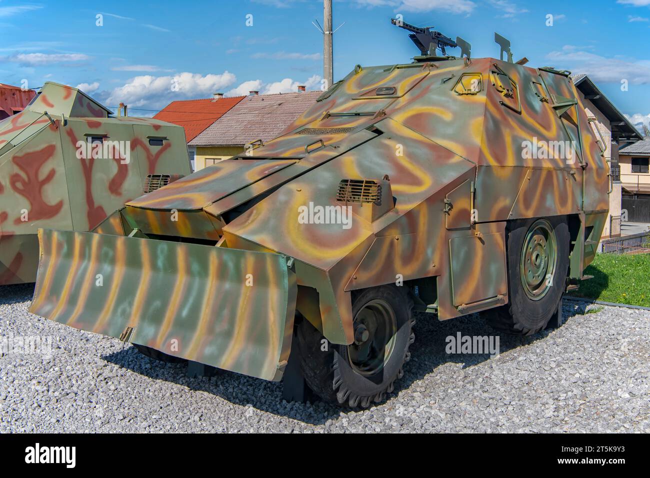 Anti-Terrorist Armored Vehicle at Museum of Homeland War in Karlovac ...