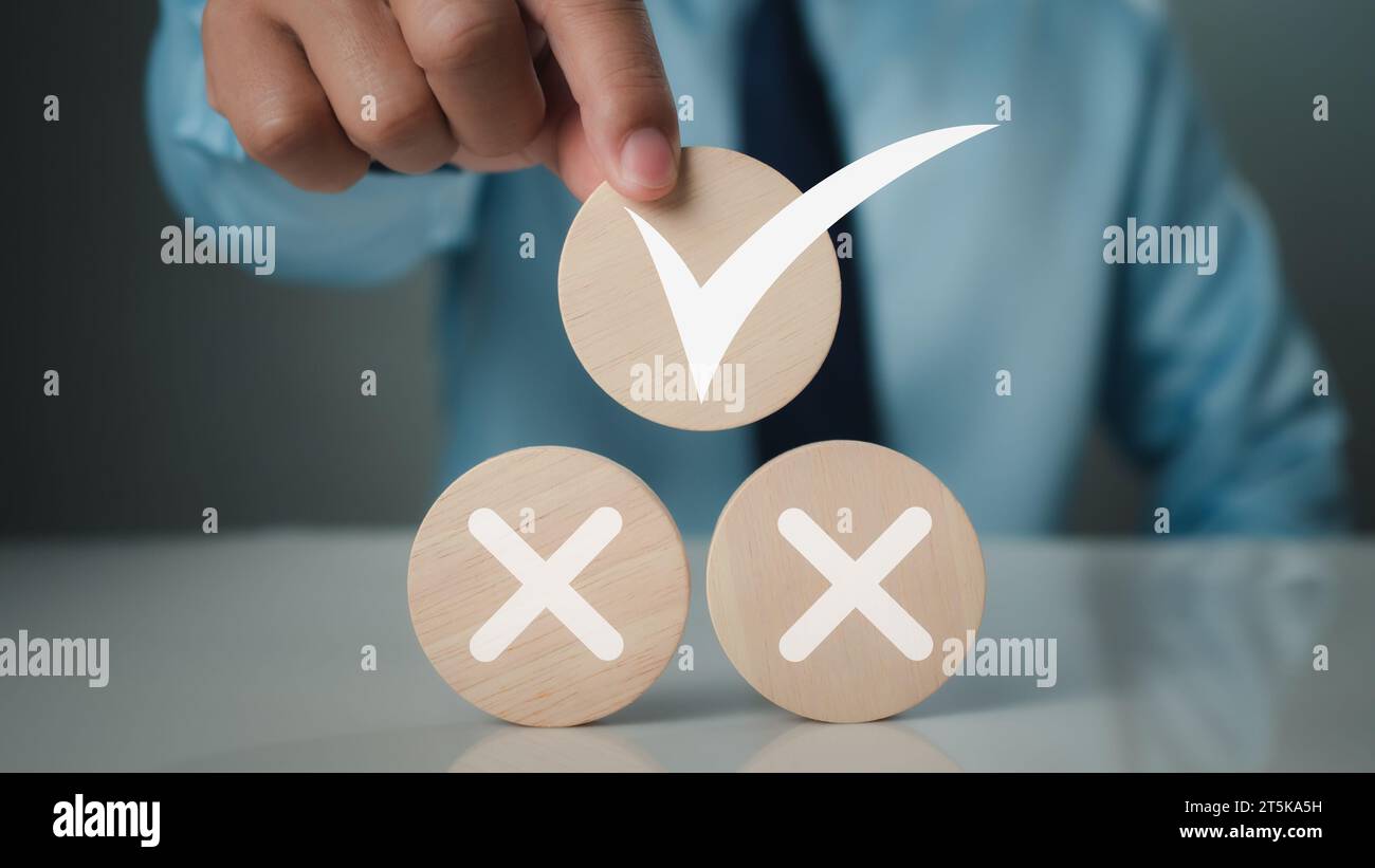 Circle tick check mark symbol hi-res stock photography and images - Alamy