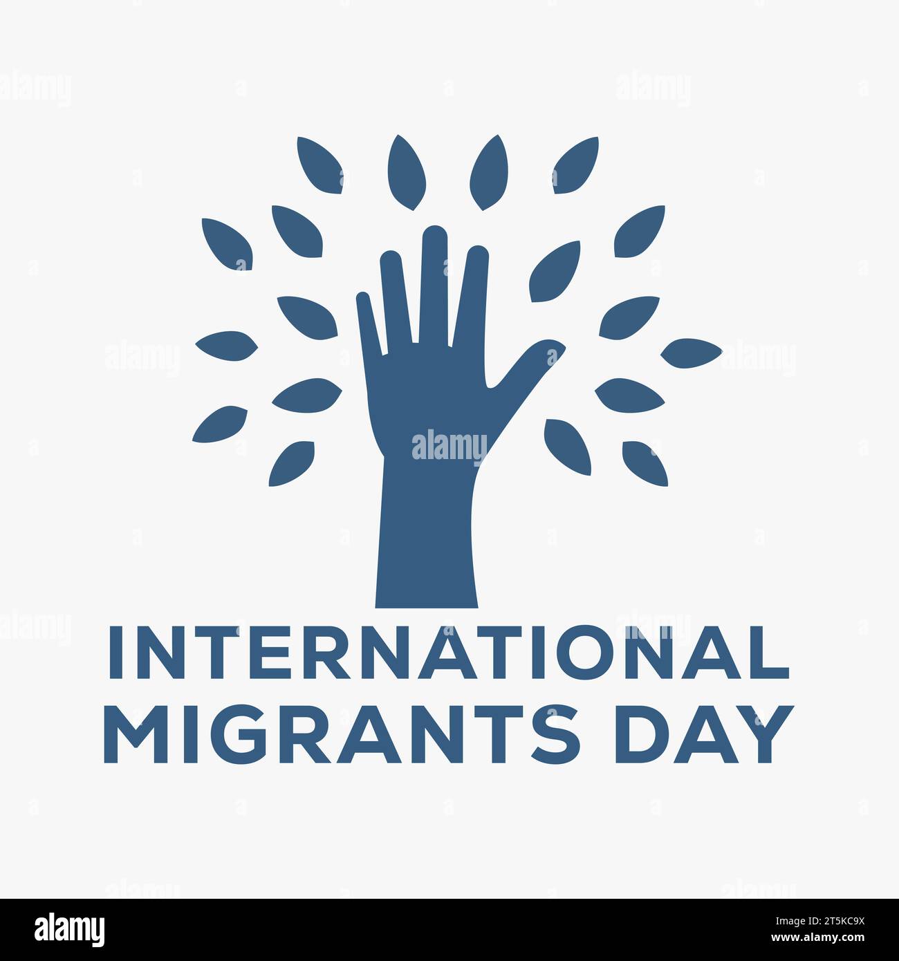 International migrants day background Stock Vector Images - Alamy