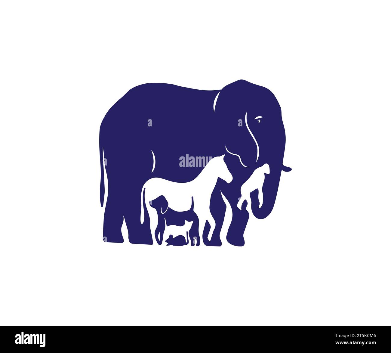 Animal logo design Stock Vector Image & Art - Alamy