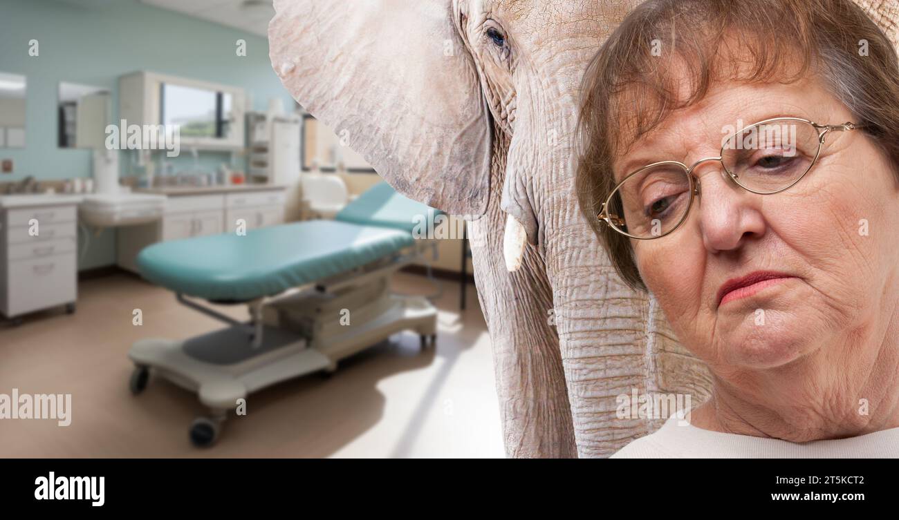 Office setting and woman and concerned hi-res stock photography and ...