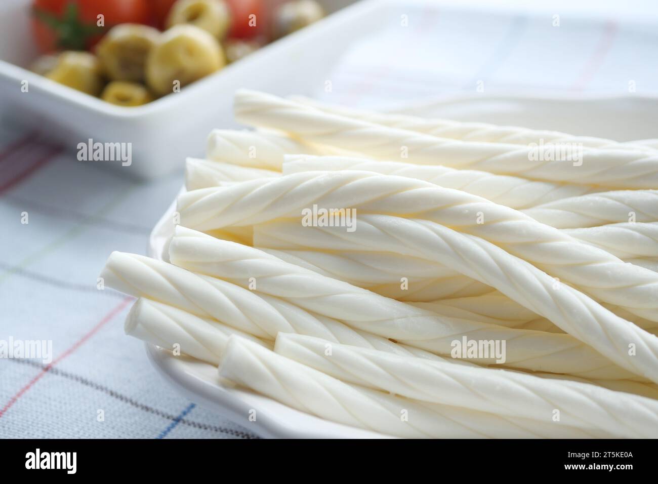 Turkish string cheese hi-res stock photography and images - Alamy