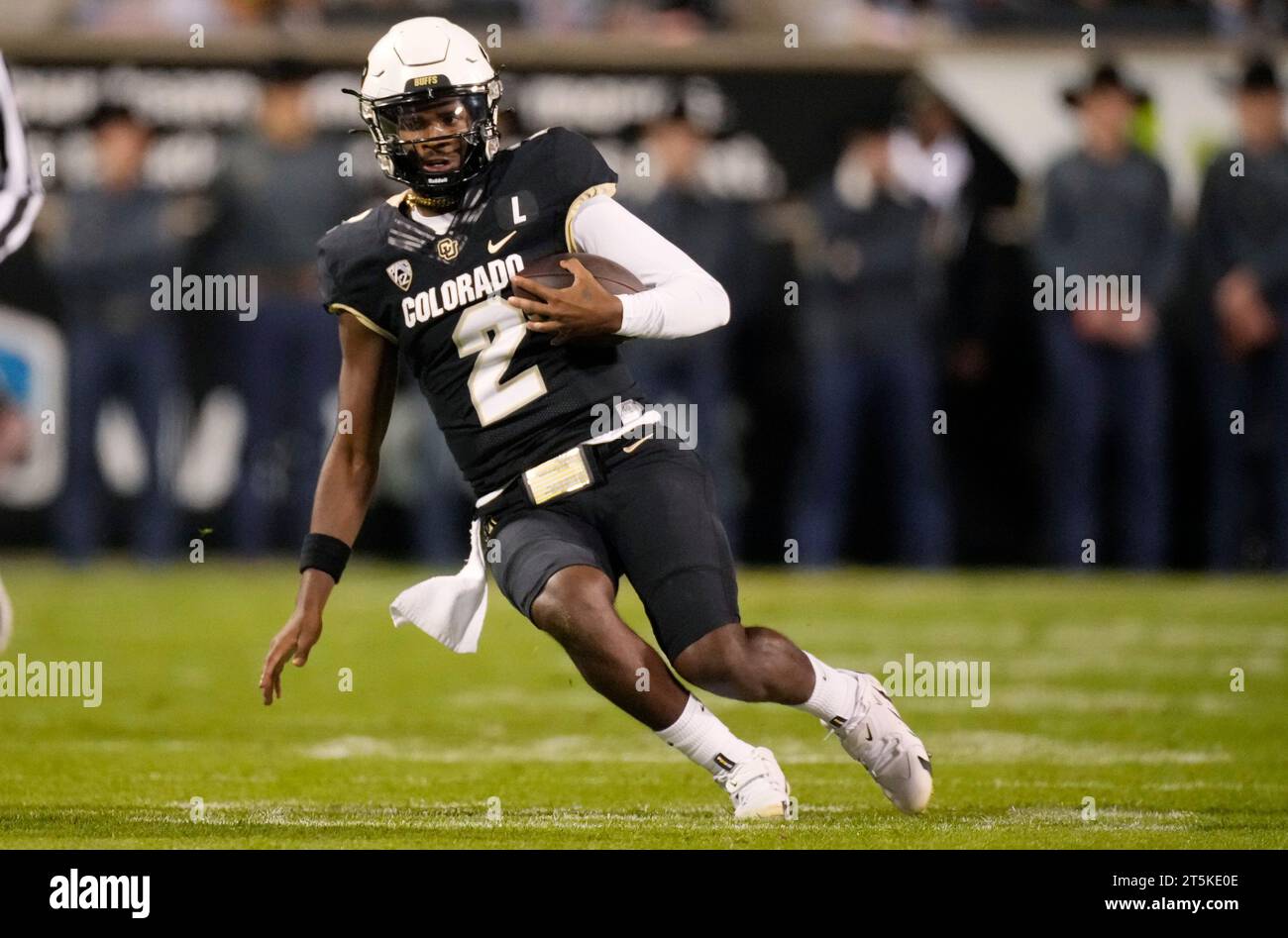 Colorado quarterback Shedeur Sanders (2) in the first half of an NCAA ...