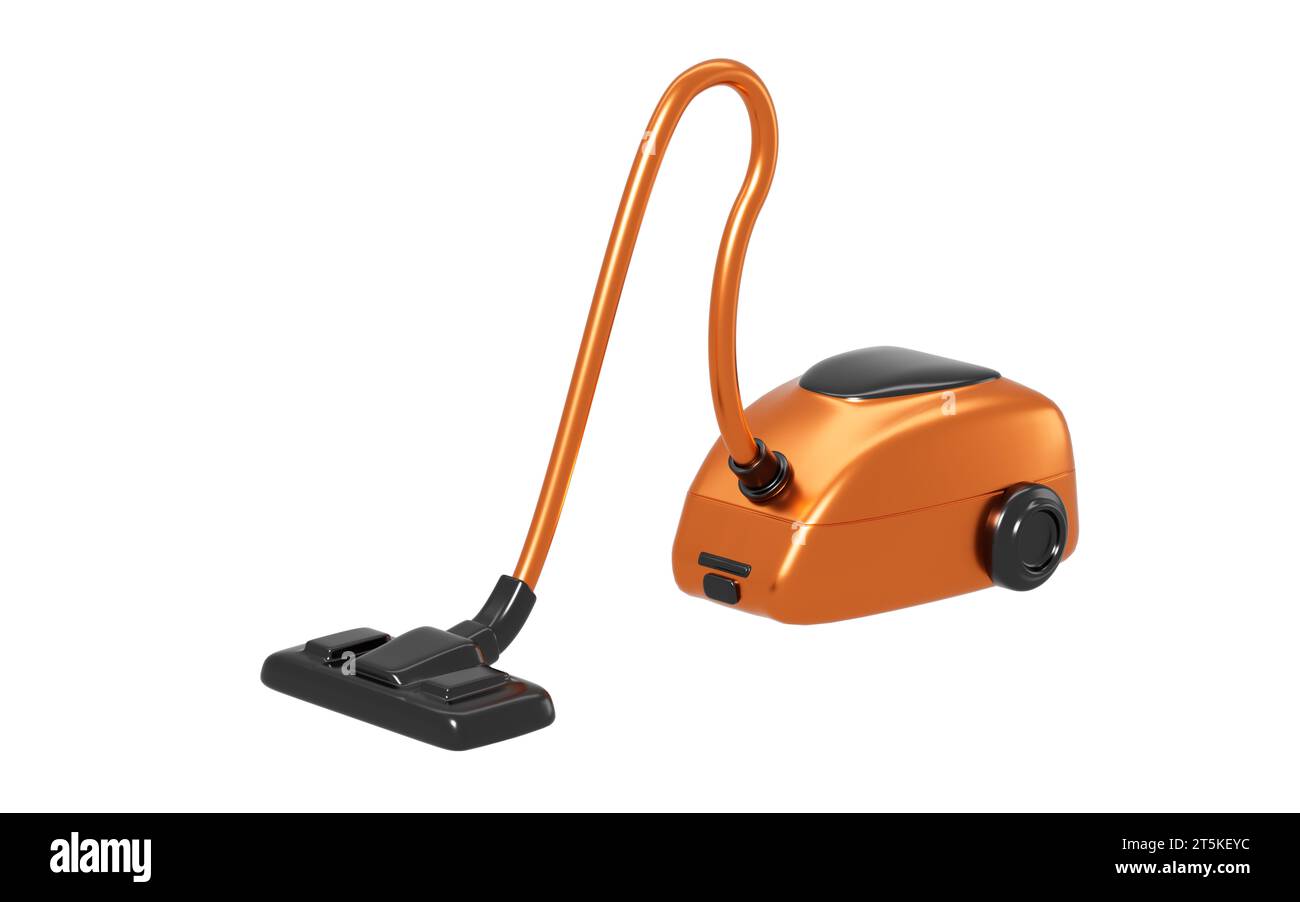 Vacuum cleaner model, home appliances, 3d rendering. 3d illustration ...