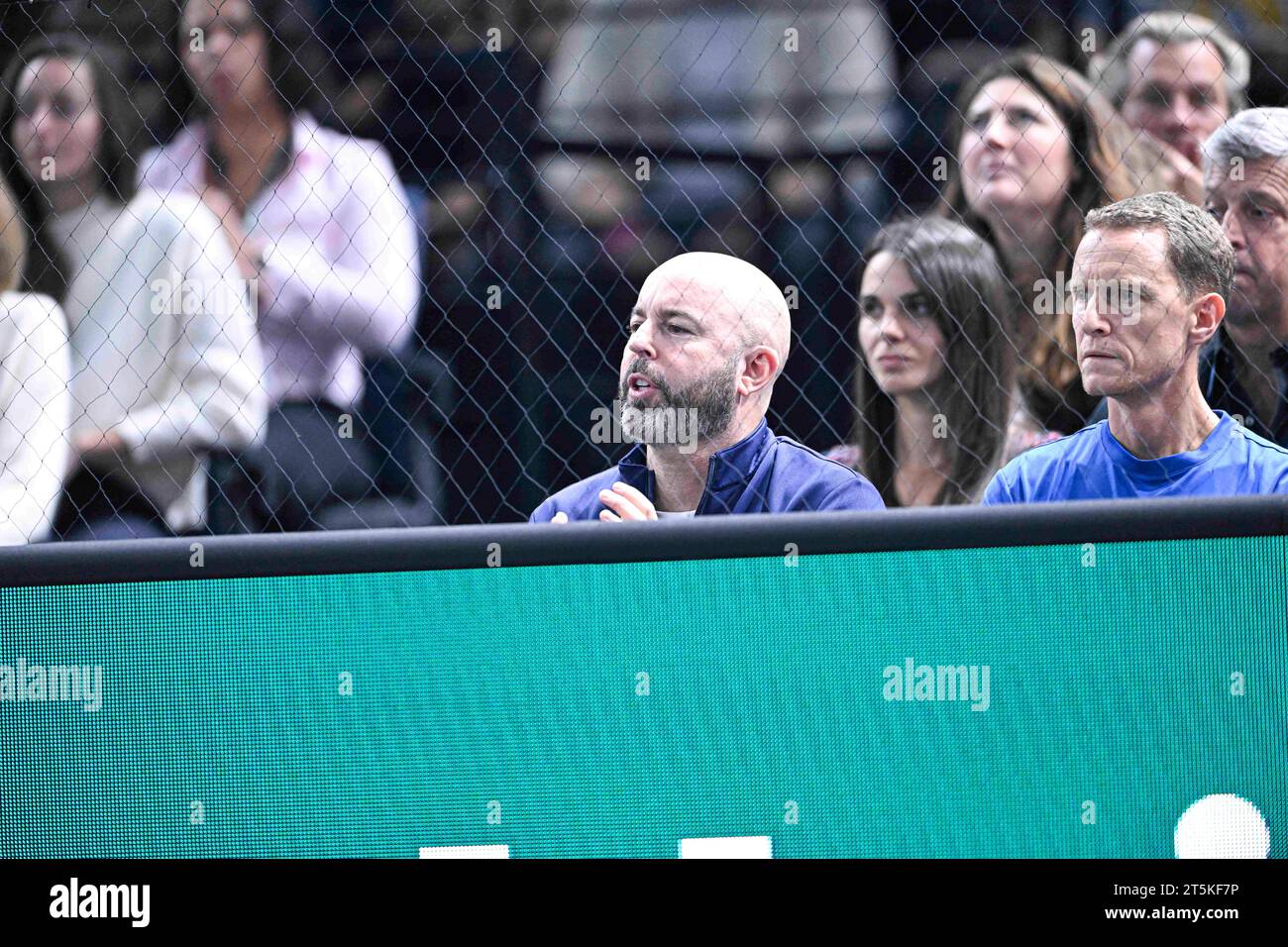 Paris, France. 05th Nov, 2023. Jamie Delgado coach of Grigor Dimitrov ...