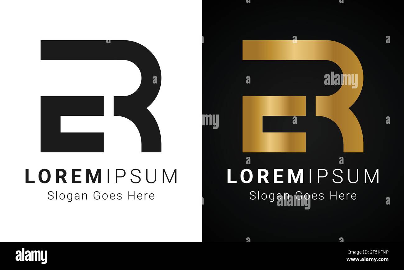 Er logo hi-res stock photography and images - Alamy