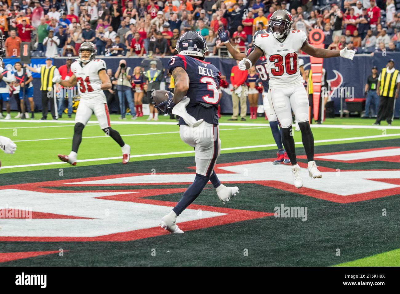 Houston, TX, USA. 5th Nov, 2023. Houston Texans wide receiver Tank Dell ...