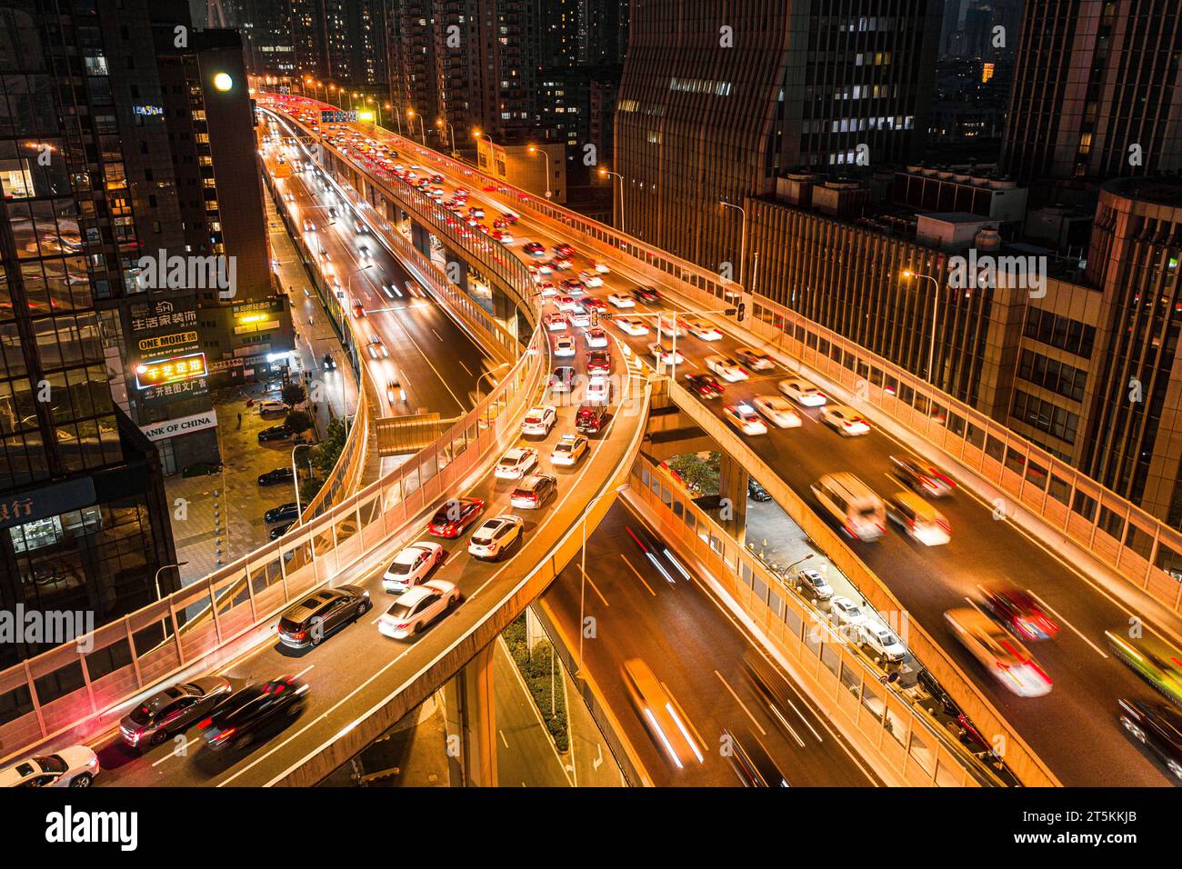 The Wuhan Baofeng Road Interchange, the most complex overpass in Wuhan ...