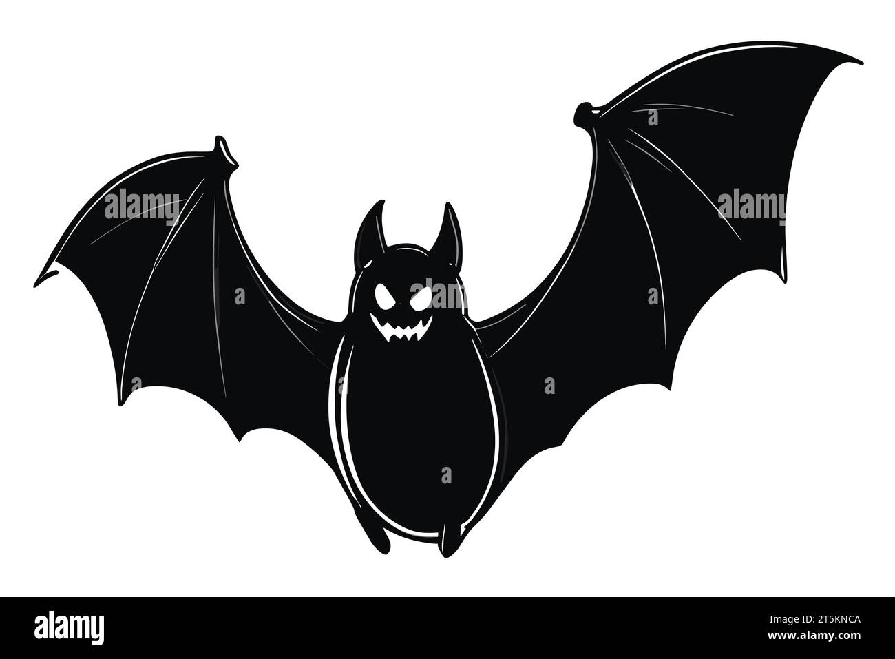 Scary bat blood Stock Vector Images - Alamy