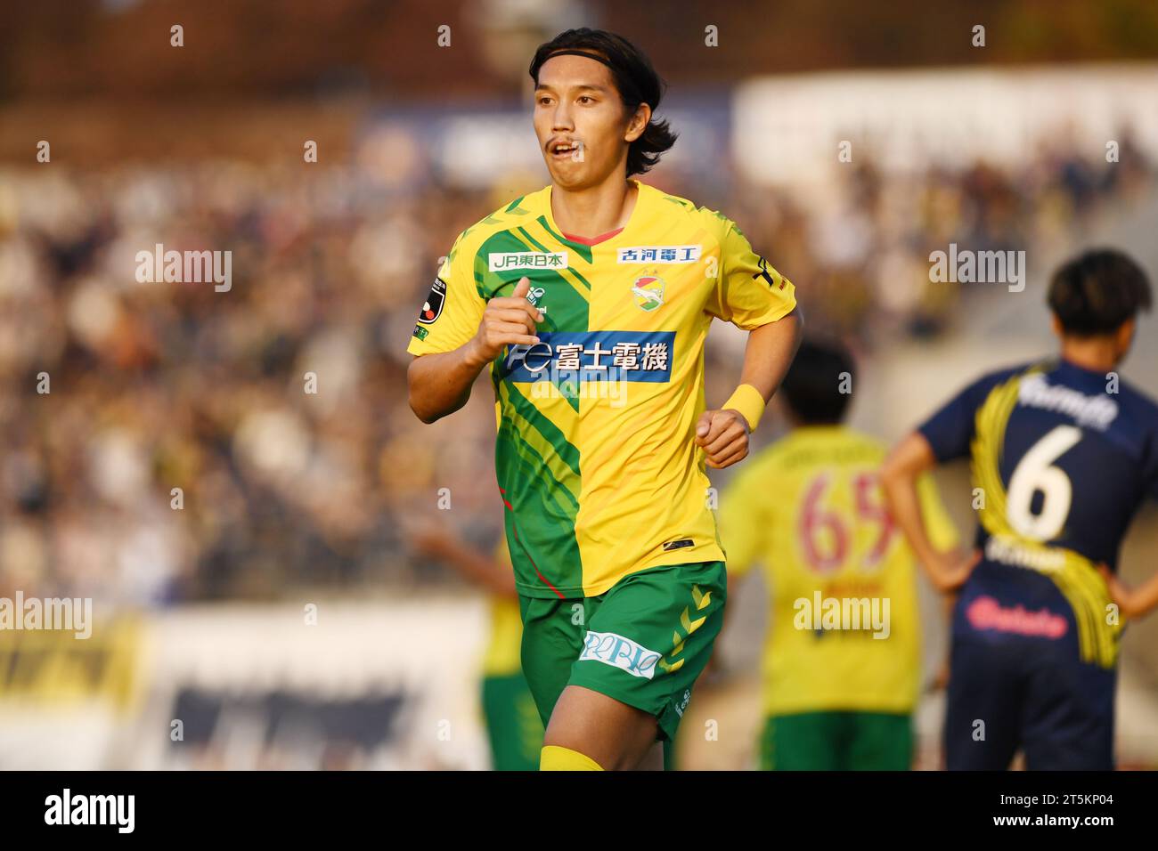 Shoda Shoyu Stadium Gunma, Gunma, Japan. 5th Nov, 2023. Hiroto Goya ...