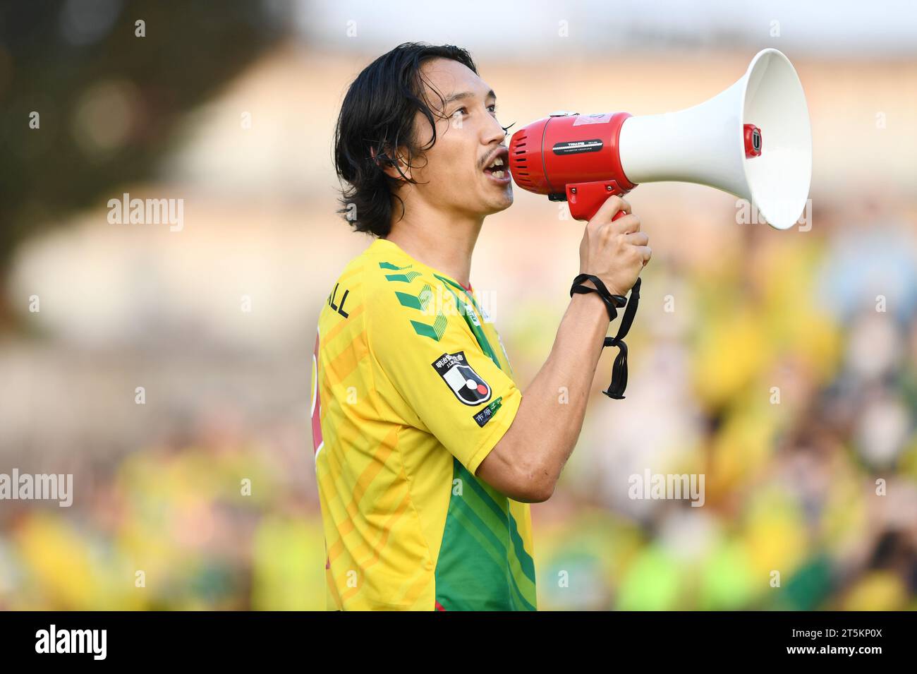 Shoda Shoyu Stadium Gunma, Gunma, Japan. 5th Nov, 2023. Hiroto Goya ...