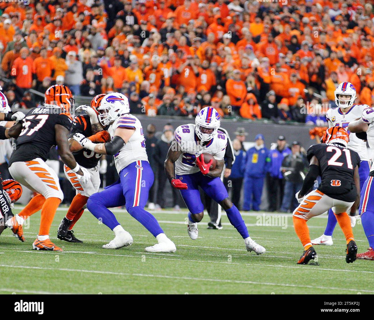 Cincinnati, USA. 05th Nov, 2023. November 5, 2023: Buffalo Bills ...