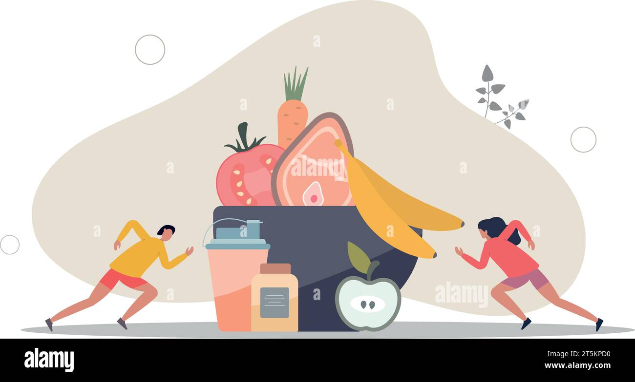 Running fruits cartoon illustration hi-res stock photography and images ...