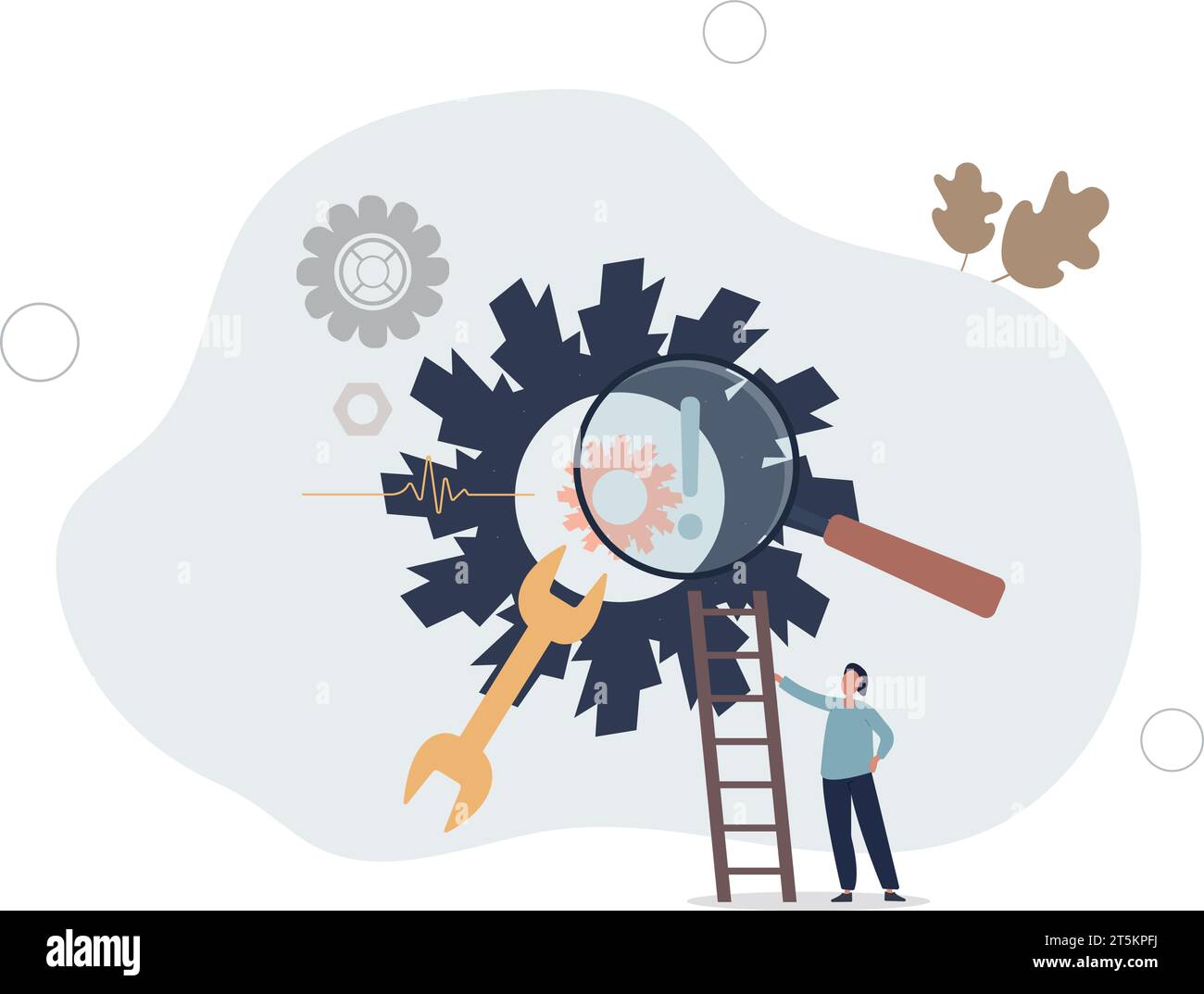 Teamwork gears as business cooperative machinery.Project development ...