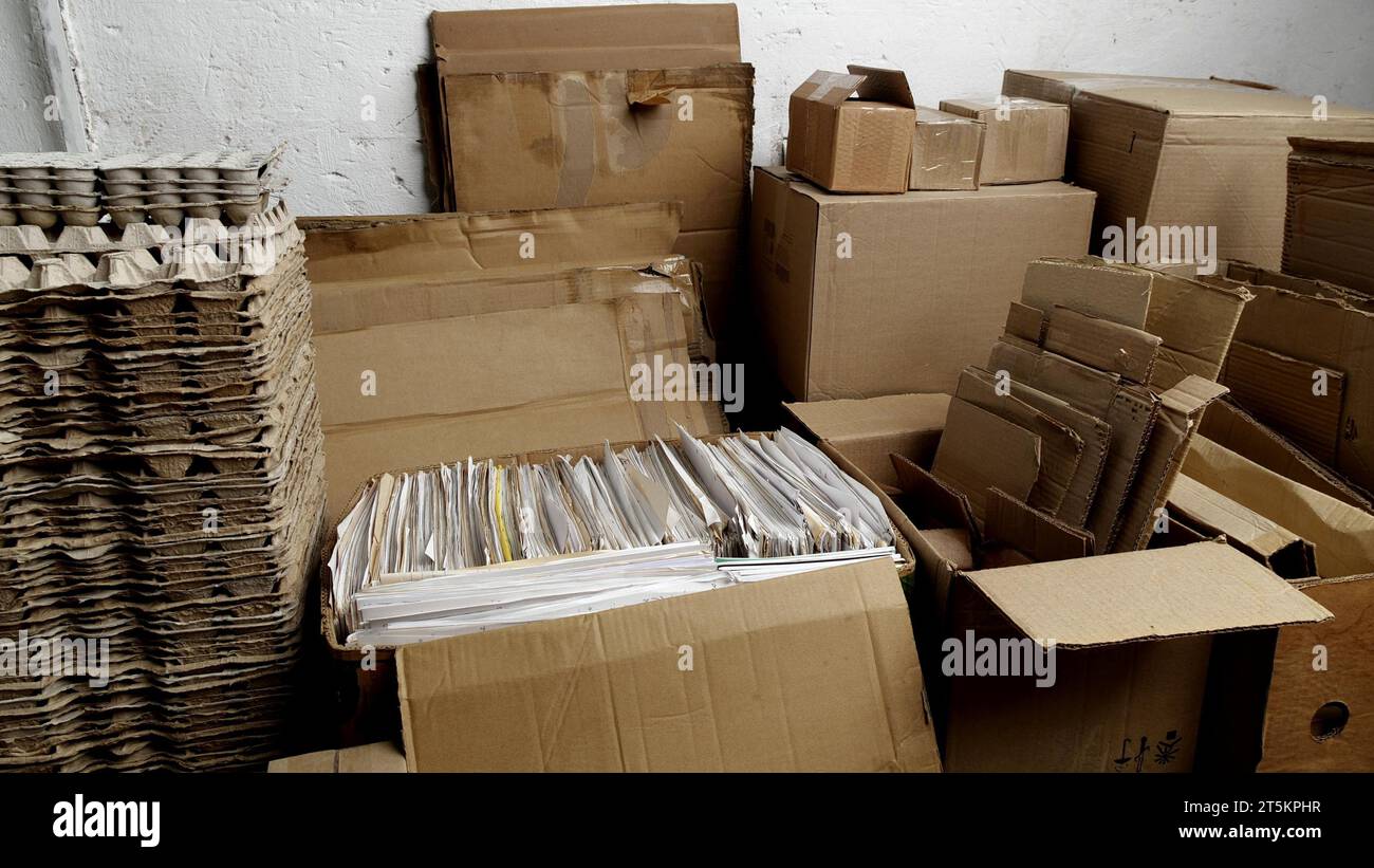 Paper and Paperboard, Corrugated cardboard, is a recyclable material ...