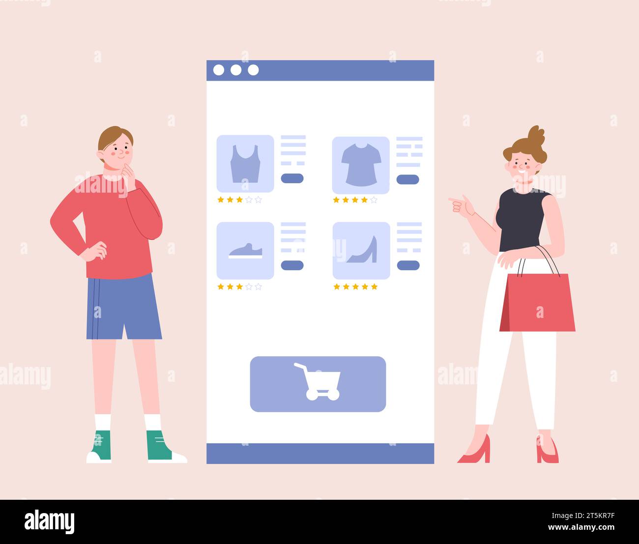 Review of clothes hi-res stock photography and images - Alamy